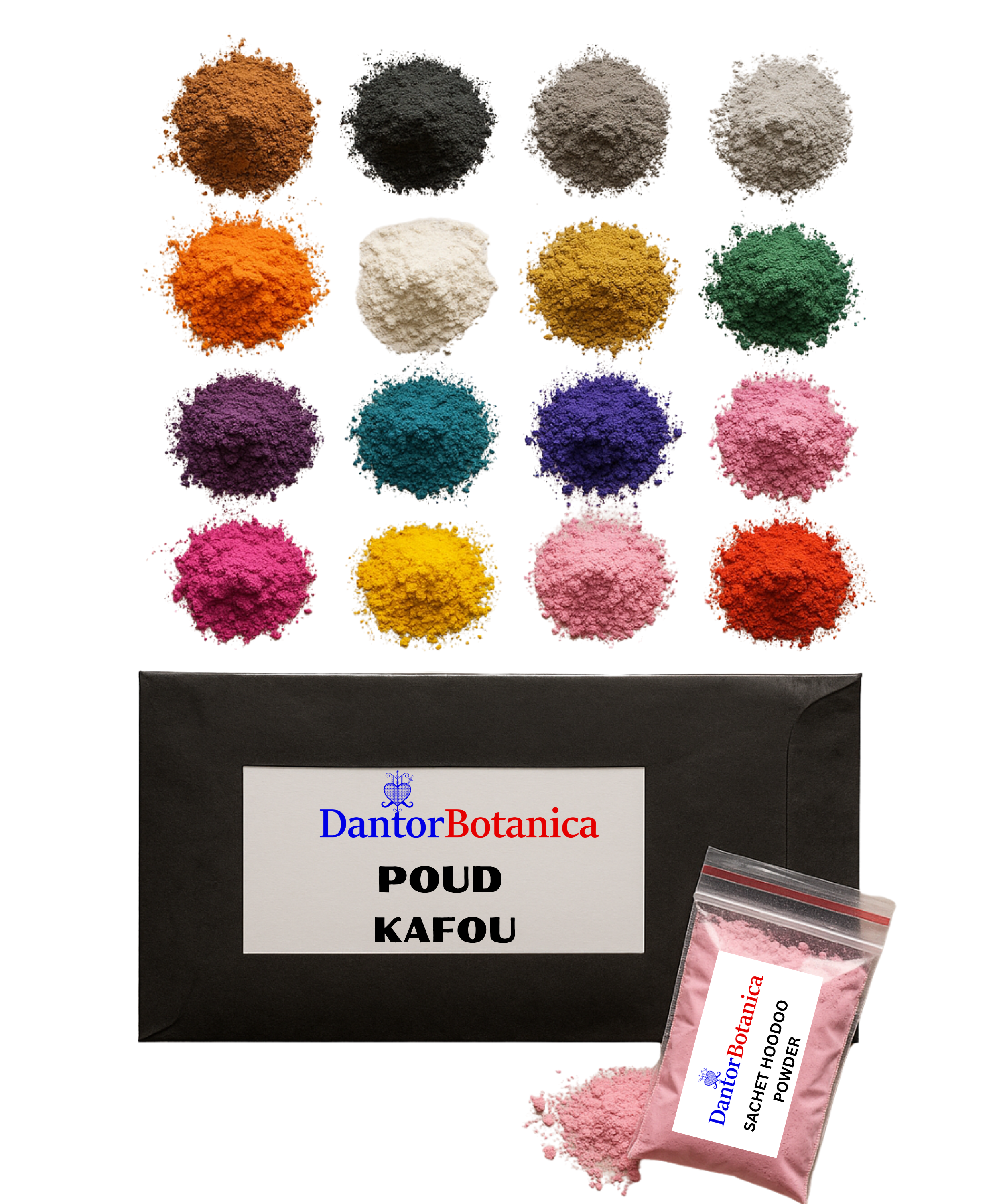 POUD KAFOU - VOODOO HOODOO SACHET POWDER – DantorBotanica