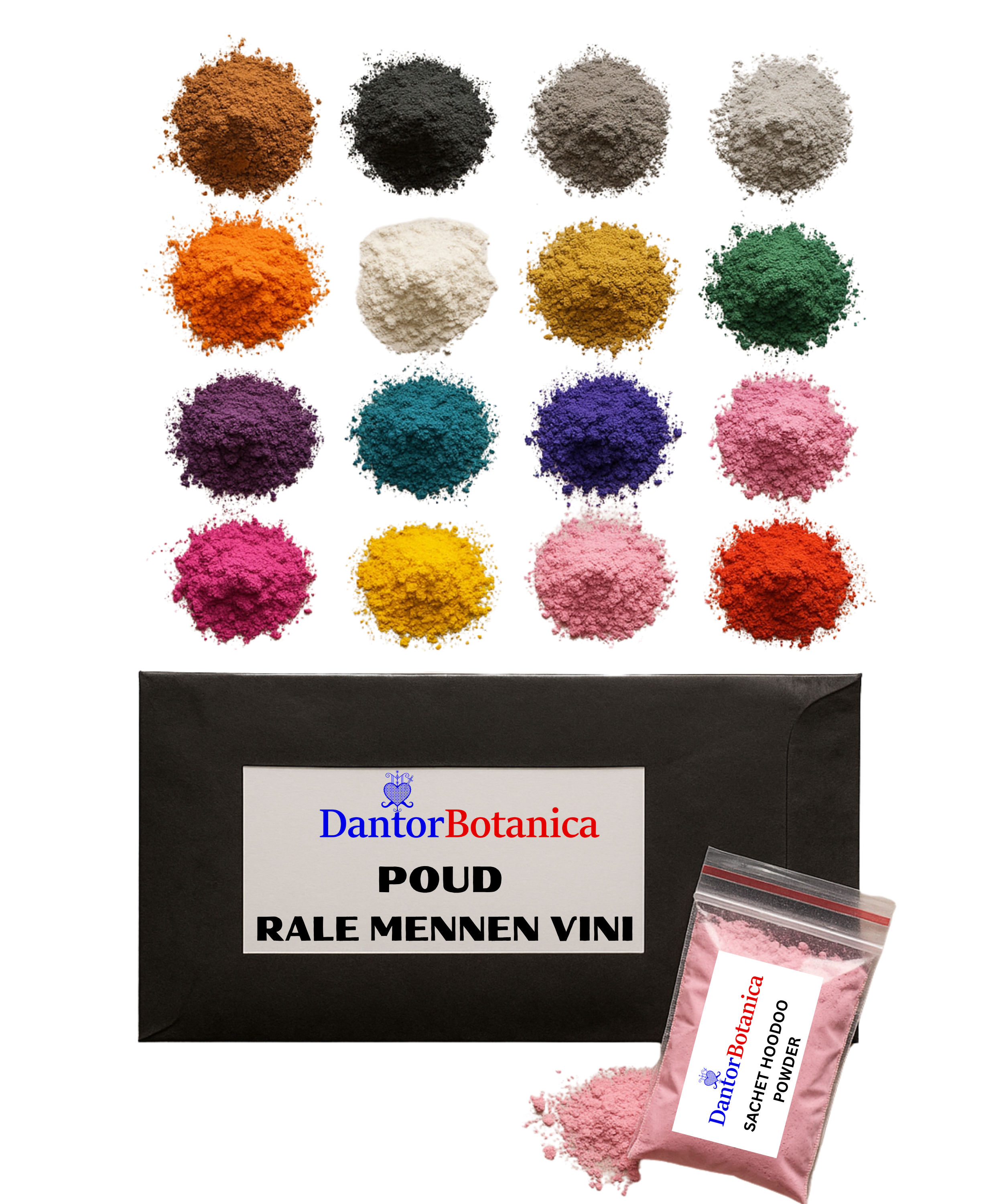 POUD RALE MENNEN VINI - VOODOO HOODOO SACHET POWDER – DantorBotanica